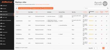 آموزش تصویری کار با Jet Backup در cPanel - پارس پک