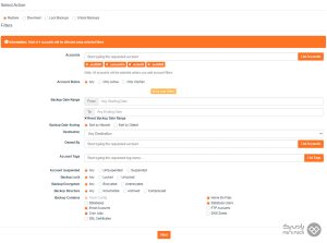 آموزش تصویری کار با Jet Backup در cPanel - پارس پک