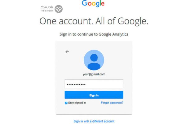 نحوه رفع مشکل ورود به گوگل آنالیتیکس (۶ راهکار) - پارس پک