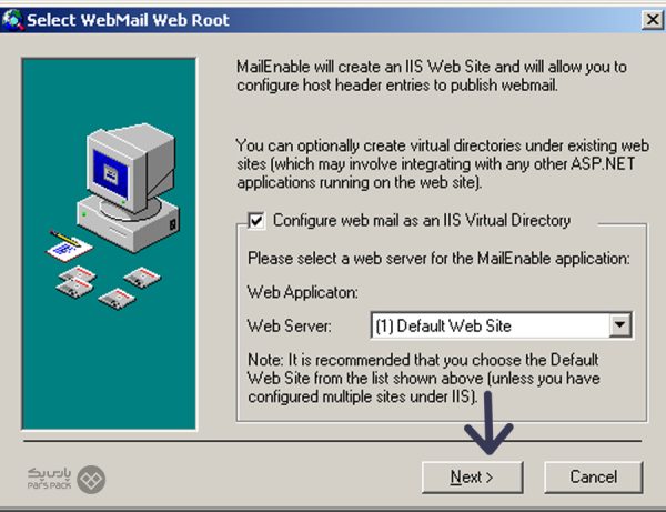 آموزش راه‌ اندازی میل سرور ویندوزی Mailenable - پارس پک