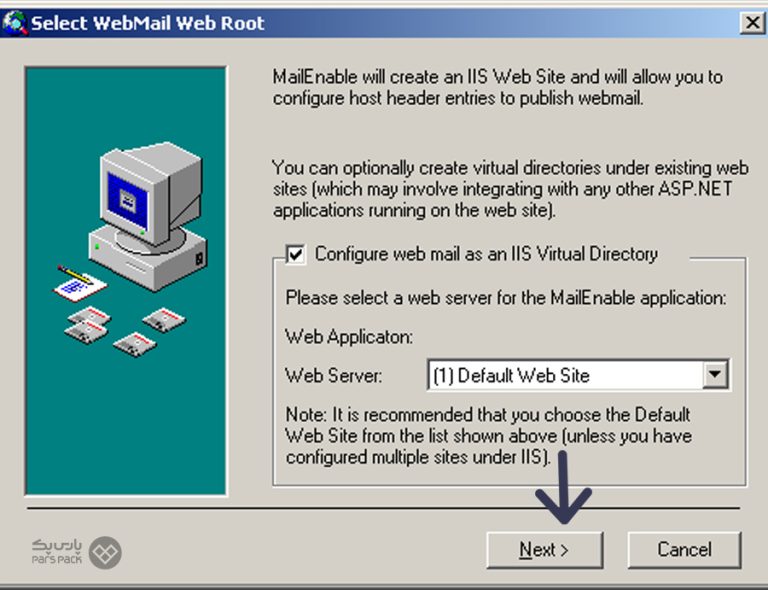 آموزش راه‌ اندازی میل سرور ویندوزی Mailenable - پارس پک