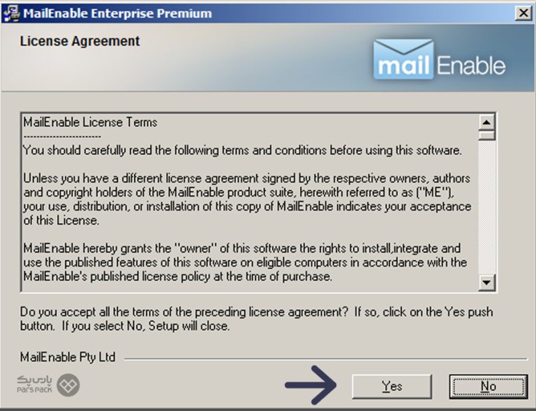 آموزش راه‌ اندازی میل سرور ویندوزی Mailenable - پارس پک