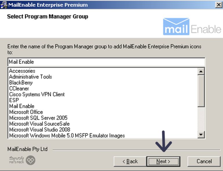آموزش راه‌ اندازی میل سرور ویندوزی Mailenable - پارس پک