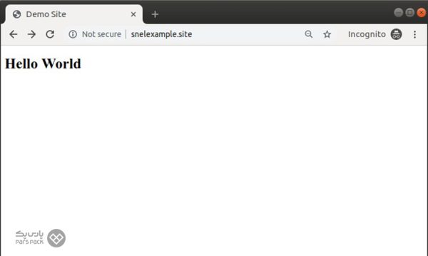 آموزش تصویری نصب SSL رایگان روی IIS (قدم به قدم) - پارس پک