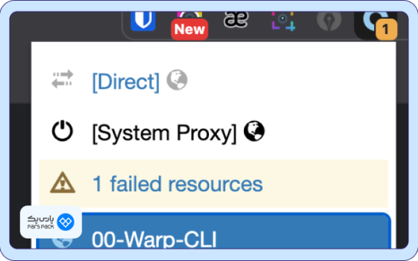 راه‌اندازی WARP به صورت Proxy Mode روی ویندوز - پارس پک